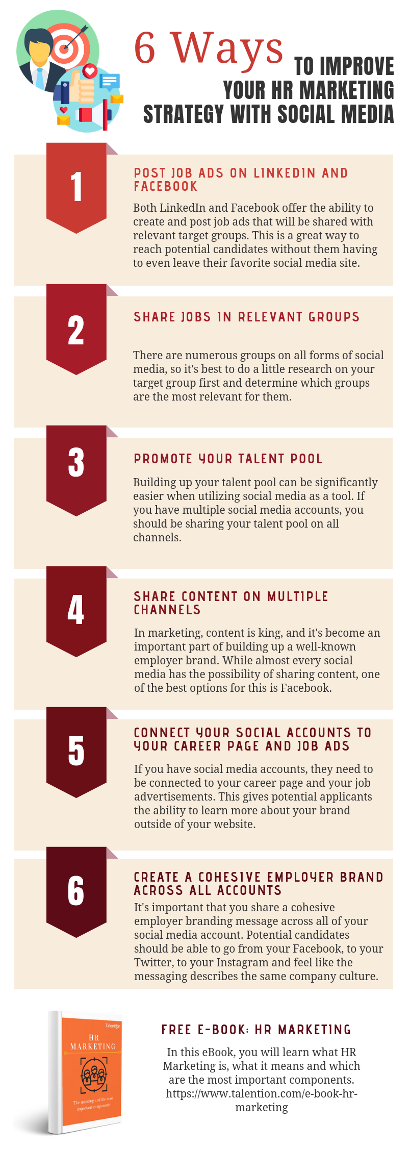6 Ways to Improve Your HR Marketing Strategy (Infographic)